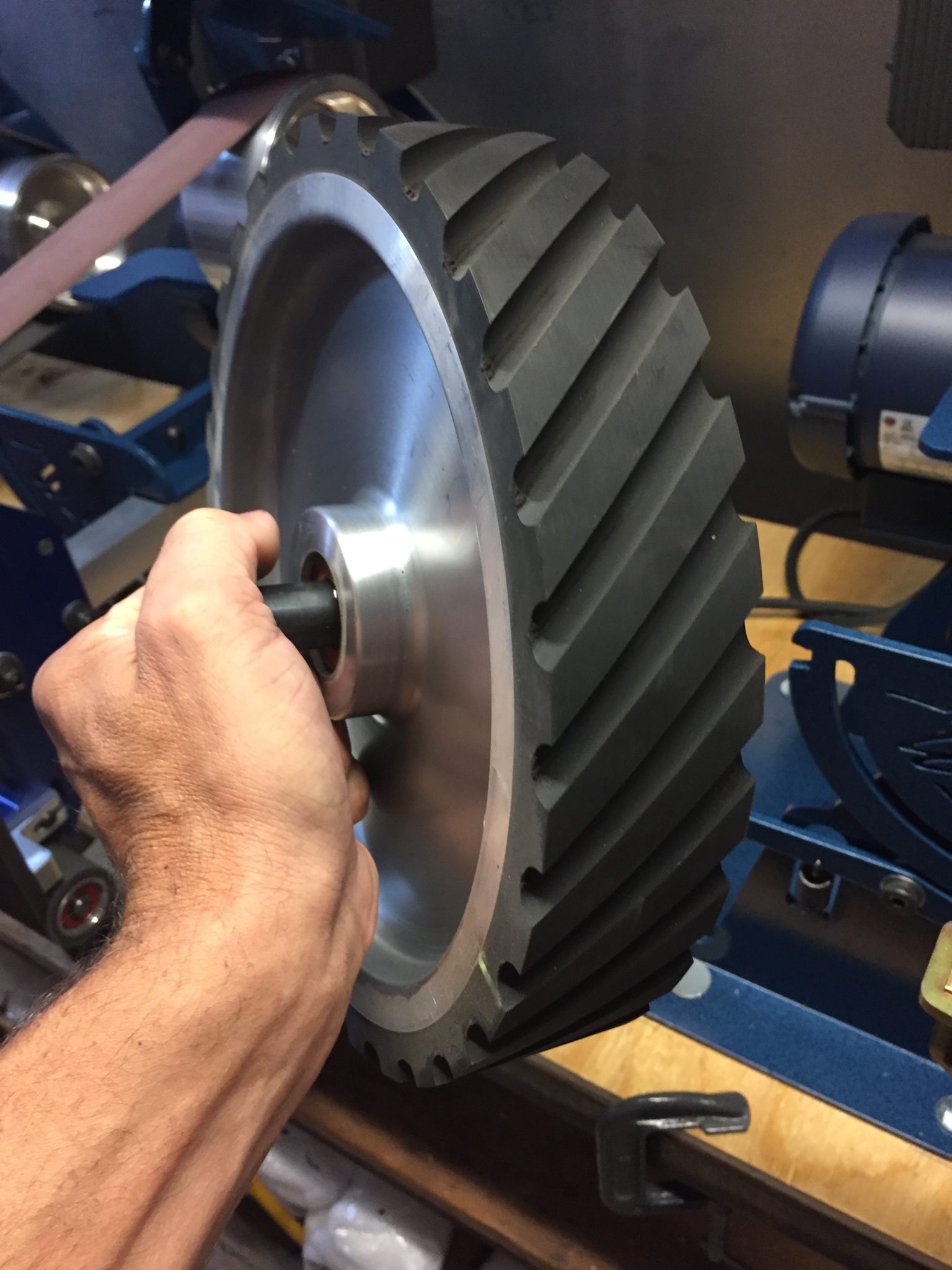 90 Durometer Serrated Wheel (Asst. Sizes) – Wuertz Machine Works